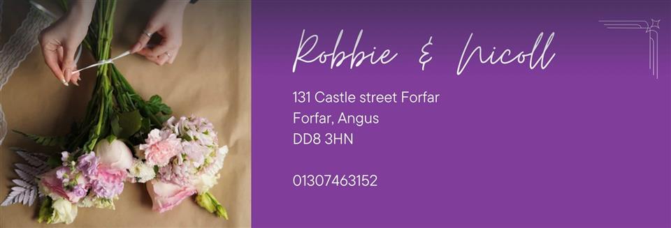 Robbie and Nicoll Florist Forfar - Order Online or 01307 463152
