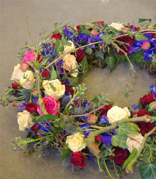 Woodland Wreath Robbie & Nicoll Florist Forfar